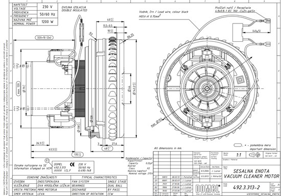 DOMEL электродвигатели, двигатель domel, пылесос domel, Официальный ...